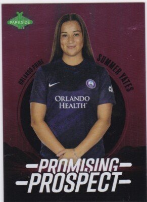 2023 NWSL Parkside Purple Promising Prospects #PP-25 Summer Yates ...