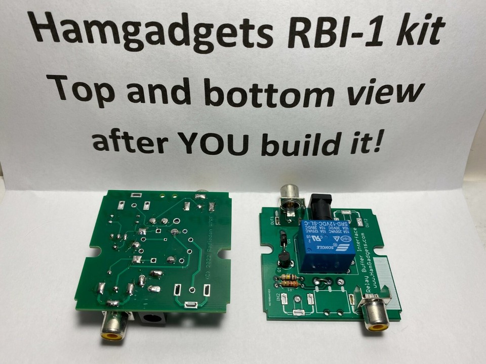 Amplifier keying relay buffer amateur radio interface RBI-1A, - YOU ...