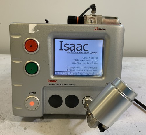 Z-AXIS ISAAC-PD MULTI-FUNCTION LEAK TESTER 30 PSI PRESSURE VACUUM NS ...