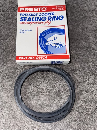 Presto Rubber Pressure Cooker Sealing Ring, 09924 For Model 01263 NO ...