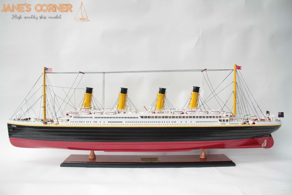 39.4" RMS Titanic Ship Model With Lights (100cm) - RMS Titanic Model Ship | eBay
