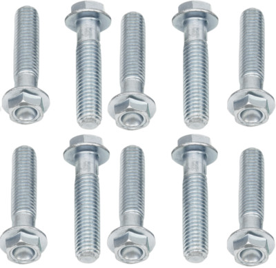 Bolt 8mm X 1.25mm Pitch x 35mm long Flange Bolts 10mm Hex Head 10 Pk ...