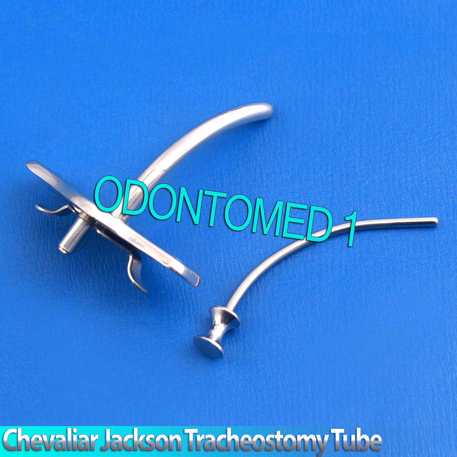chevaliar jackson tracheostomy tube #4 Tracheotomy Metal ENT surgical ...
