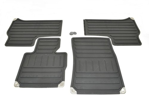 LAND ROVER RANGE ROVER L322 2003-2006 FRONT & REAR PREMIUM RUBBER MAT ...
