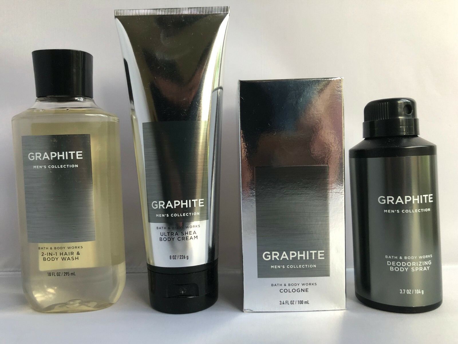 Bath & Body Works Graphite For Men Huge Deluxe Set | eBay