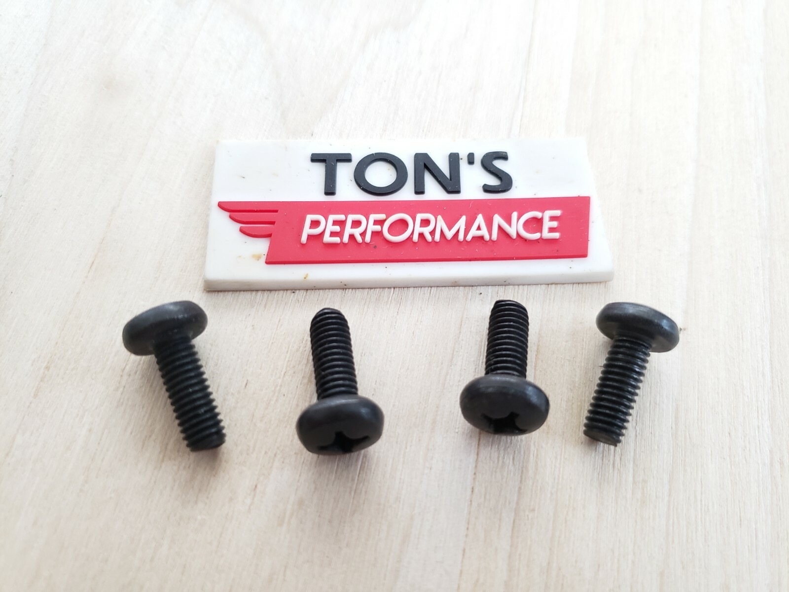 4 Replacement Auto License Plate Screws Stainless Steel bolts fits ...