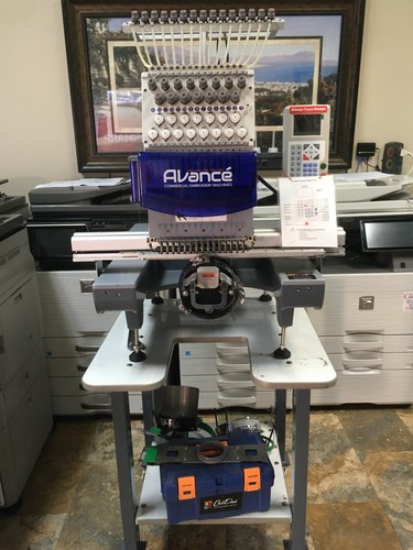 Avance 1501c Compact Single Head Embroidery Machine | eBay