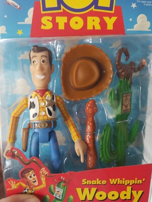 1998 Toy Story SNAKE WHIPPIN WOODY Action Figure Sealed NEW | eBay