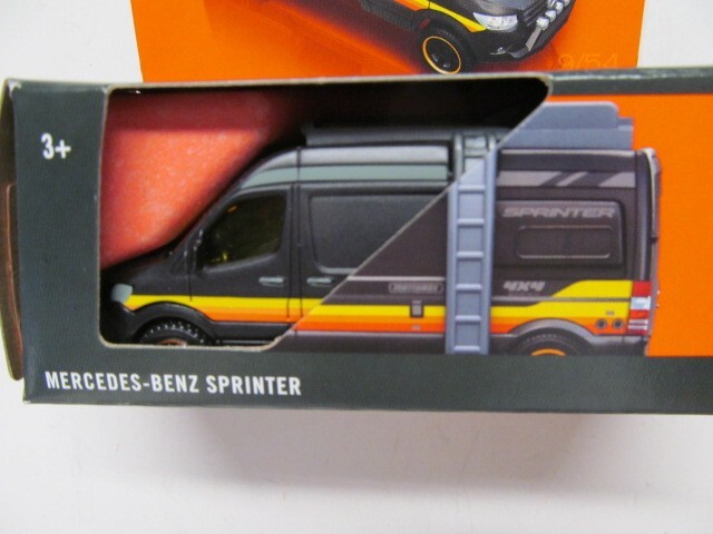 2024 Moving Parts Matchbox - Flat Black MERCEDES-BENZ SPRINTER | eBay
