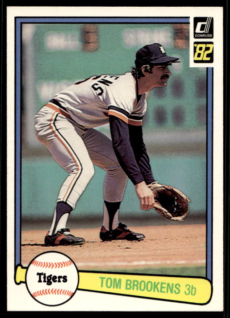 1982 Donruss 202 Tom Brookens Detroit Tigers Baseball Card | eBay