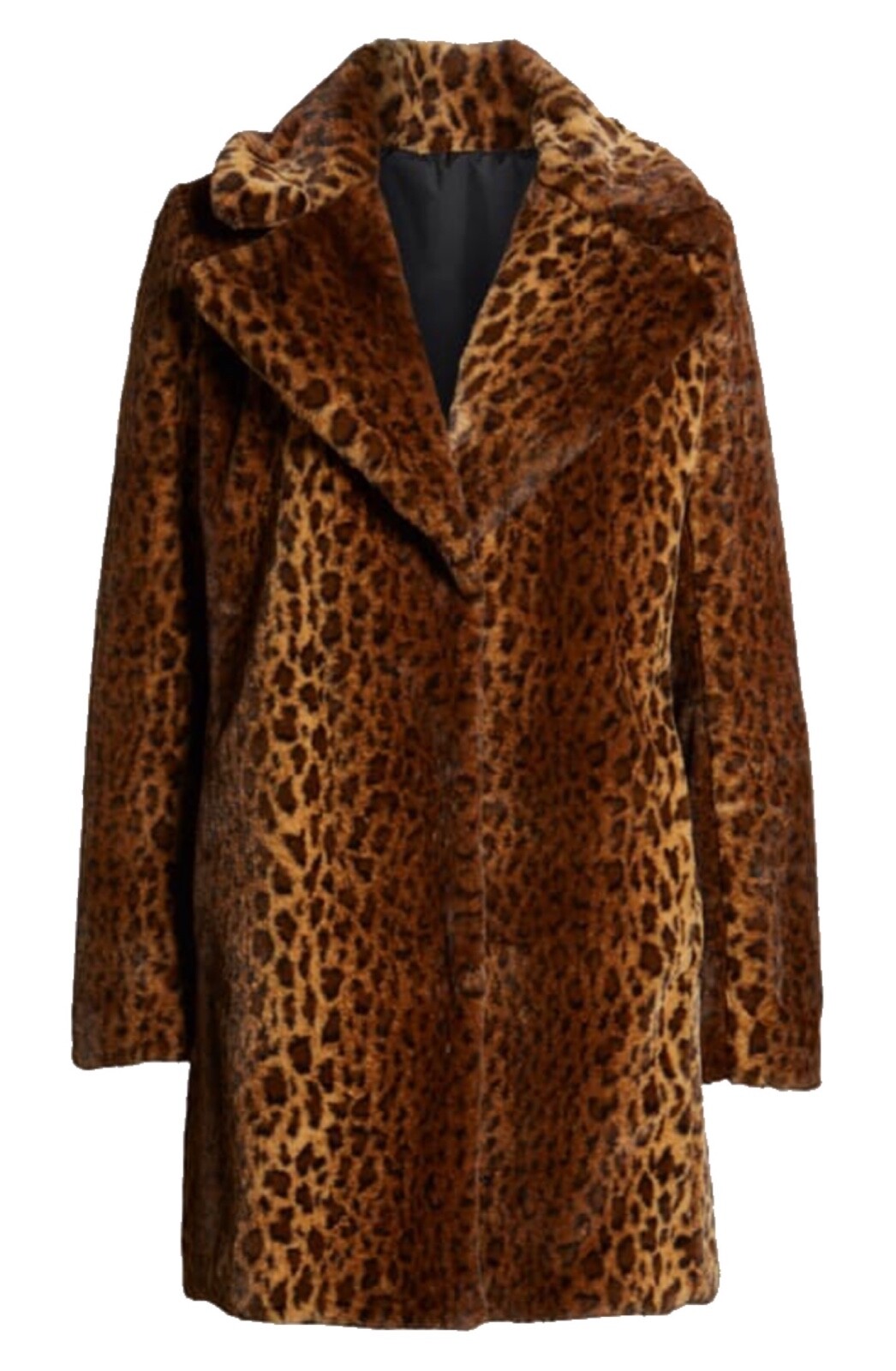 Faux fur leopard coat - Gem