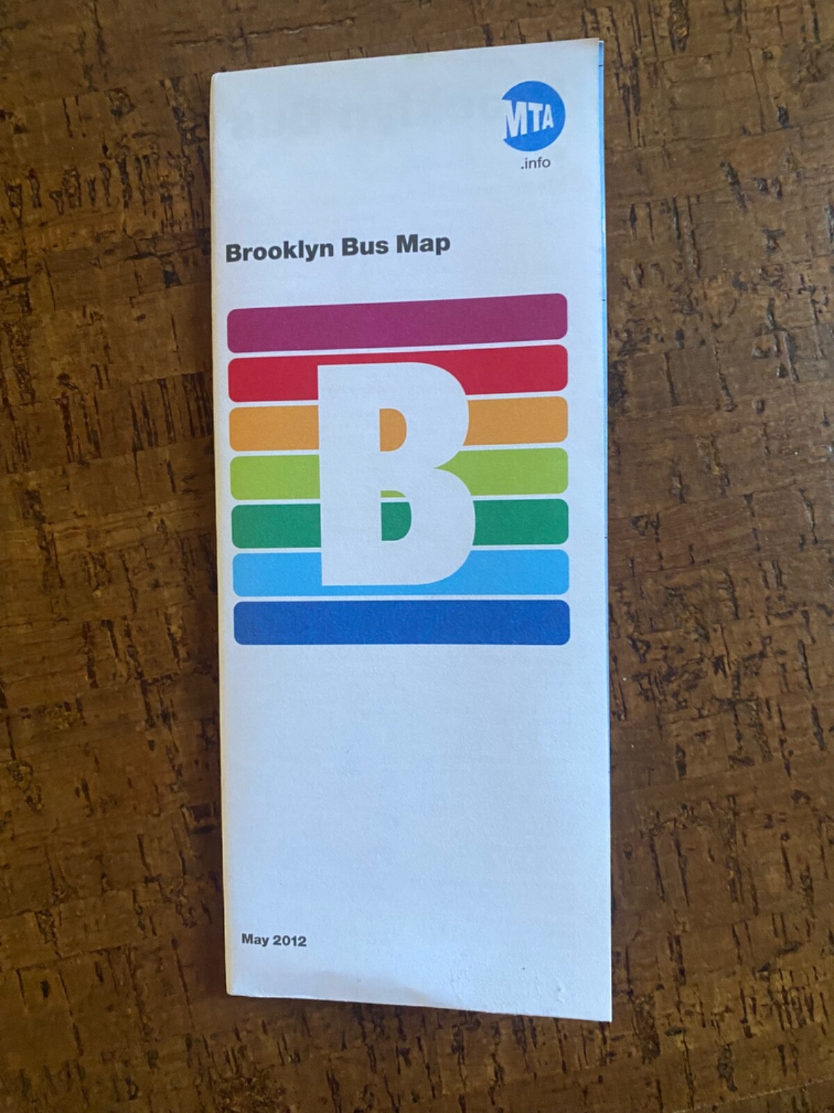 NYC Brooklyn Bus Map May 2012 Official MTA New York Map | eBay