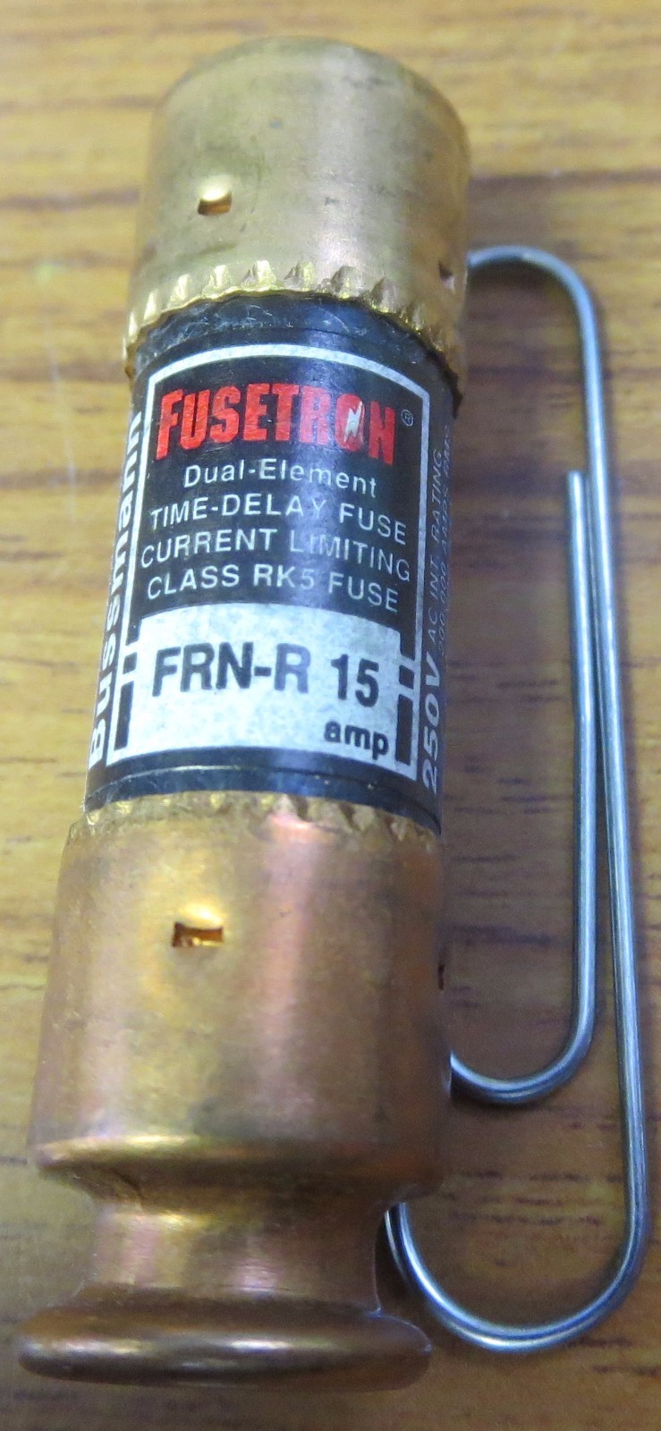 Cooper Bussmann Fusetron FRN-R-15 Class RK5 Fuses | eBay