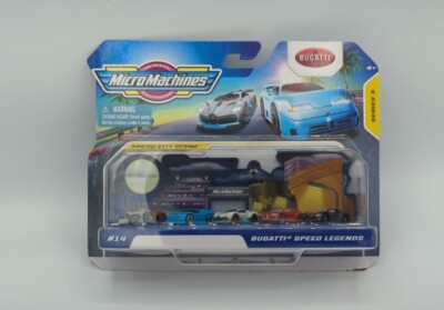 New Micro Machines Series 5 World Pack Bugatti Speed Legends #14 | eBay