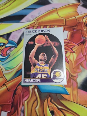 1990-91 NBA Hoops # 136 Chuck Person Indiana Pacers | eBay