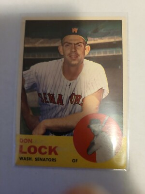 1963 TOPPS DON LOCK #47 EX/MT COMBINED SHIPPING "LOOK" | eBay