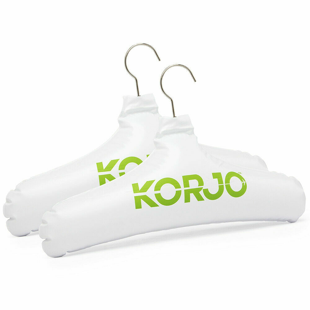 NEW Korjo Portable Travel Inflatable Coat Hanger Set 2pce Clothes ...