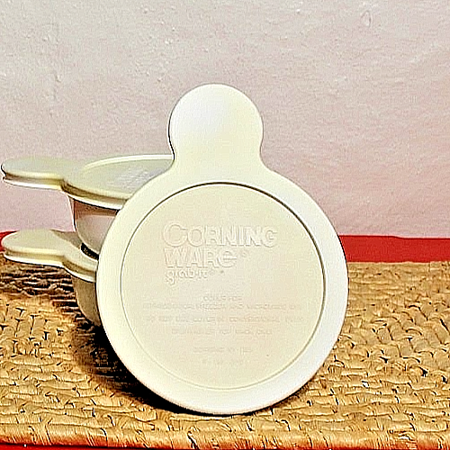 Corning Ware GRAB-IT White 3 P-150-B Bowls, 3P-150-C Lids | eBay