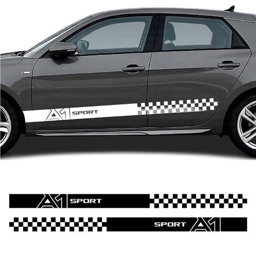 A1 Sport Racing Side Stripe Stickers Compatible with Audi A1 | eBay