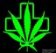 Marijuana Pot Leaf Decal medicine vinyl storefront window car sticker ...