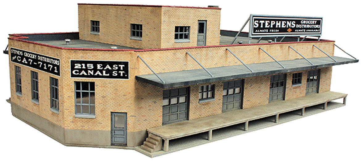Walthers Cornerstone HO Scale Building/Structure Kit Grocery ...
