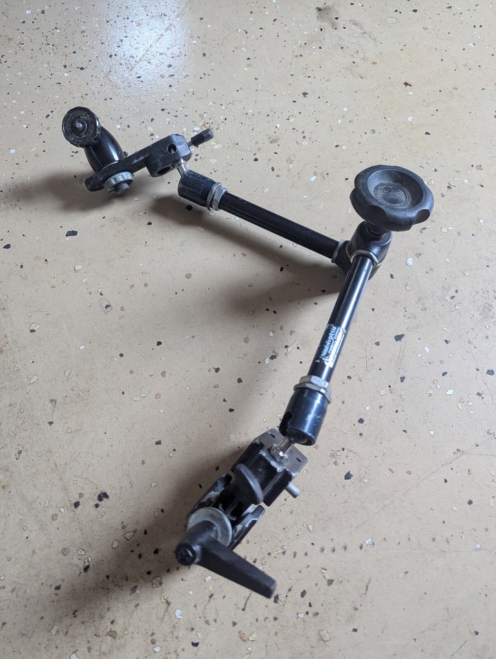 Manfrotto 244RC Variable Friction Magic Arm (Black) with Manfrotto 035 ...