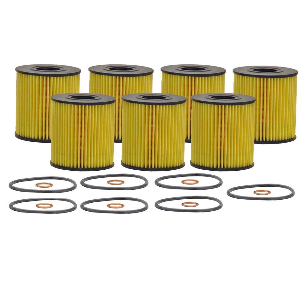 WIX Set of 7 Engine Motor Oil Filters for Mini Cooper R55 R56 R57 R60 ...