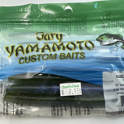 Gary Yamamoto 5" Yamasenko 9-10-980. Wtrmln Moondust. C8 | eBay