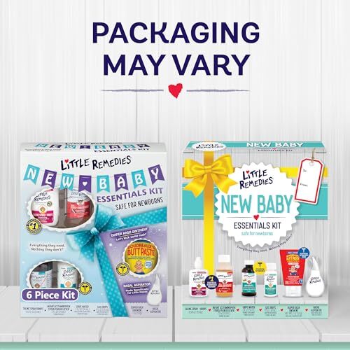 , New Baby Essentials Kit, 6 Newborn Essentials, Saline Nasal Spray ...