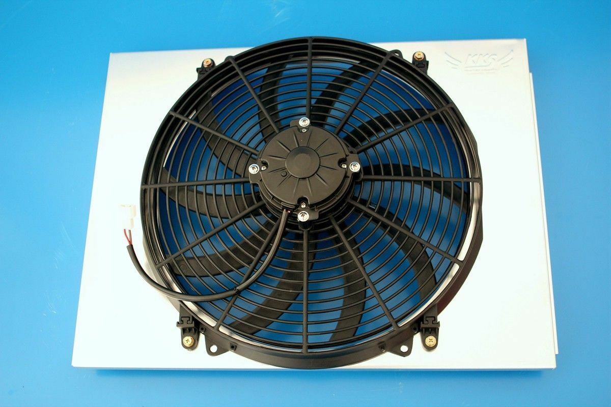 Fit 55-57 Chevrolet CHEVY Bel Air One-Fifty Series V8 KKS Fan Shroud ...