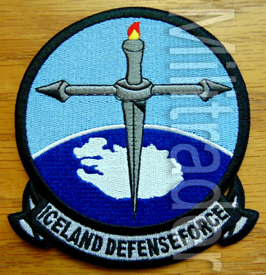 Iceland Icelandic Defense Force Patch | eBay
