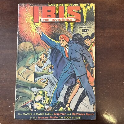 Ibis The Invincible #6 (1948) - PCH! Golden Age Horror! Wolverton Art ...