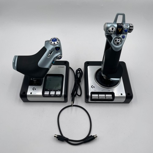Logitech G X52 Hotas Flight Control System Black-White 726597352352| eBay
