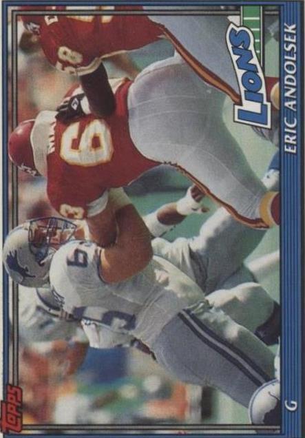 1991 Topps - Eric Andolsek #406 (RC) for sale online | eBay