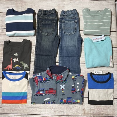 Toddler Boy Lot Of Clothes Size 3T Clothes For Fall/Winter. 9 Pieces ...