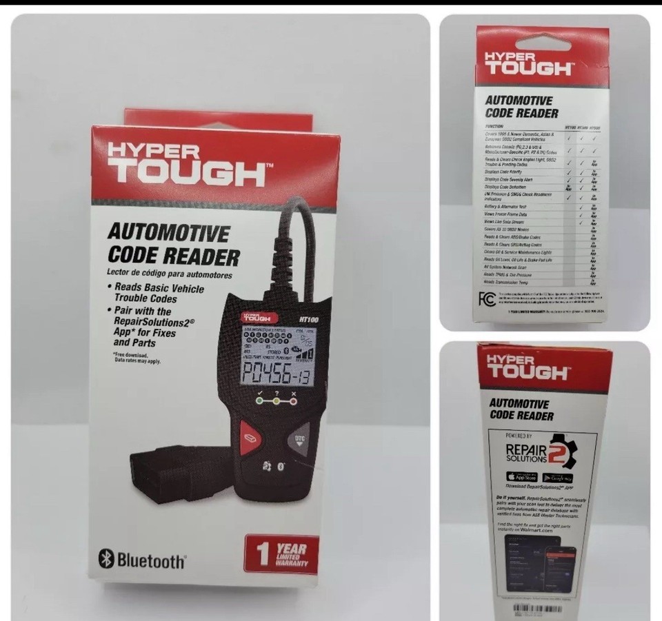 Hyper Tough Automotive Code Reader | eBay