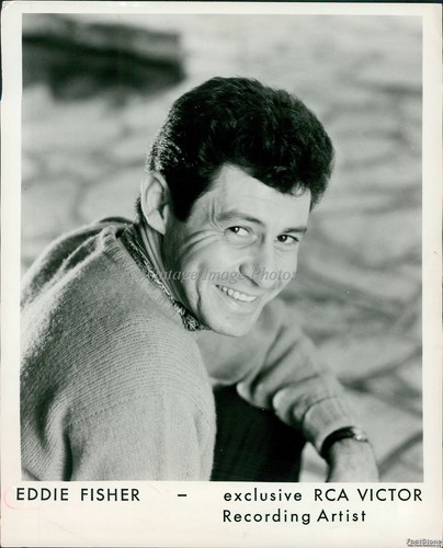 1967 Rca Victor Recording Artist Eddie Fisher Photo 8X10 | eBay