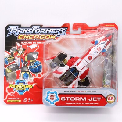Transformers Energon Storm Jet Powerlinx Combiners 2004 Hasbro New on ...