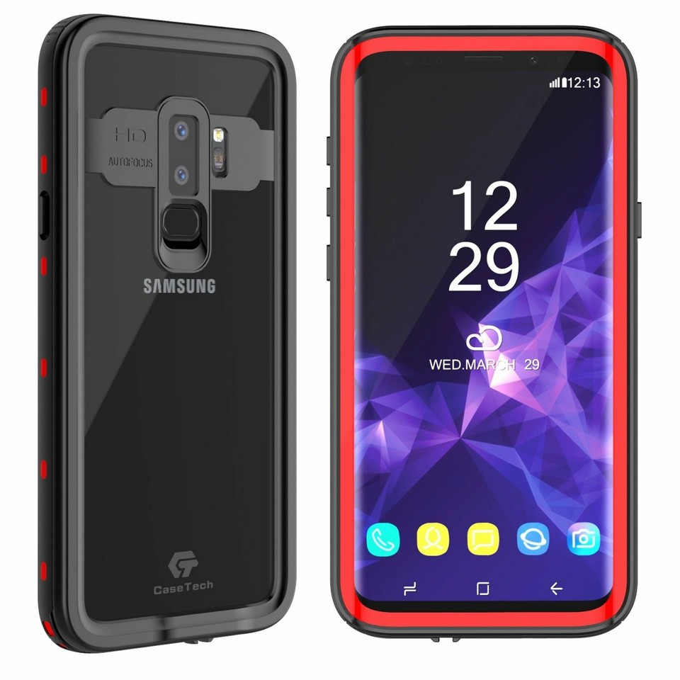 For Samsung Galaxy S9 Waterproof Case Cover Built-in Screen Protector ...