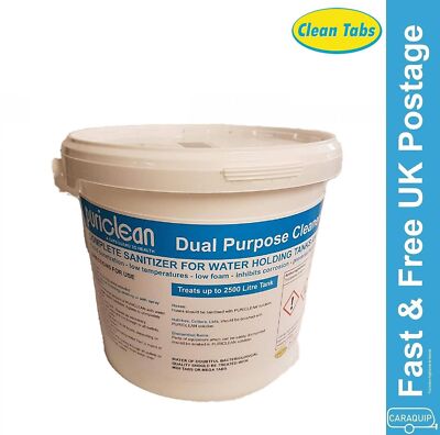 Puriclean Water Purification Treatment 4kg Caravan Water System Cleaner ...