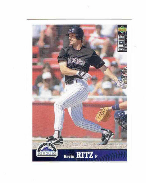 Kevin Ritz Rockies Pitcher #97 Upper Deck 1997 Collectors Choice ...