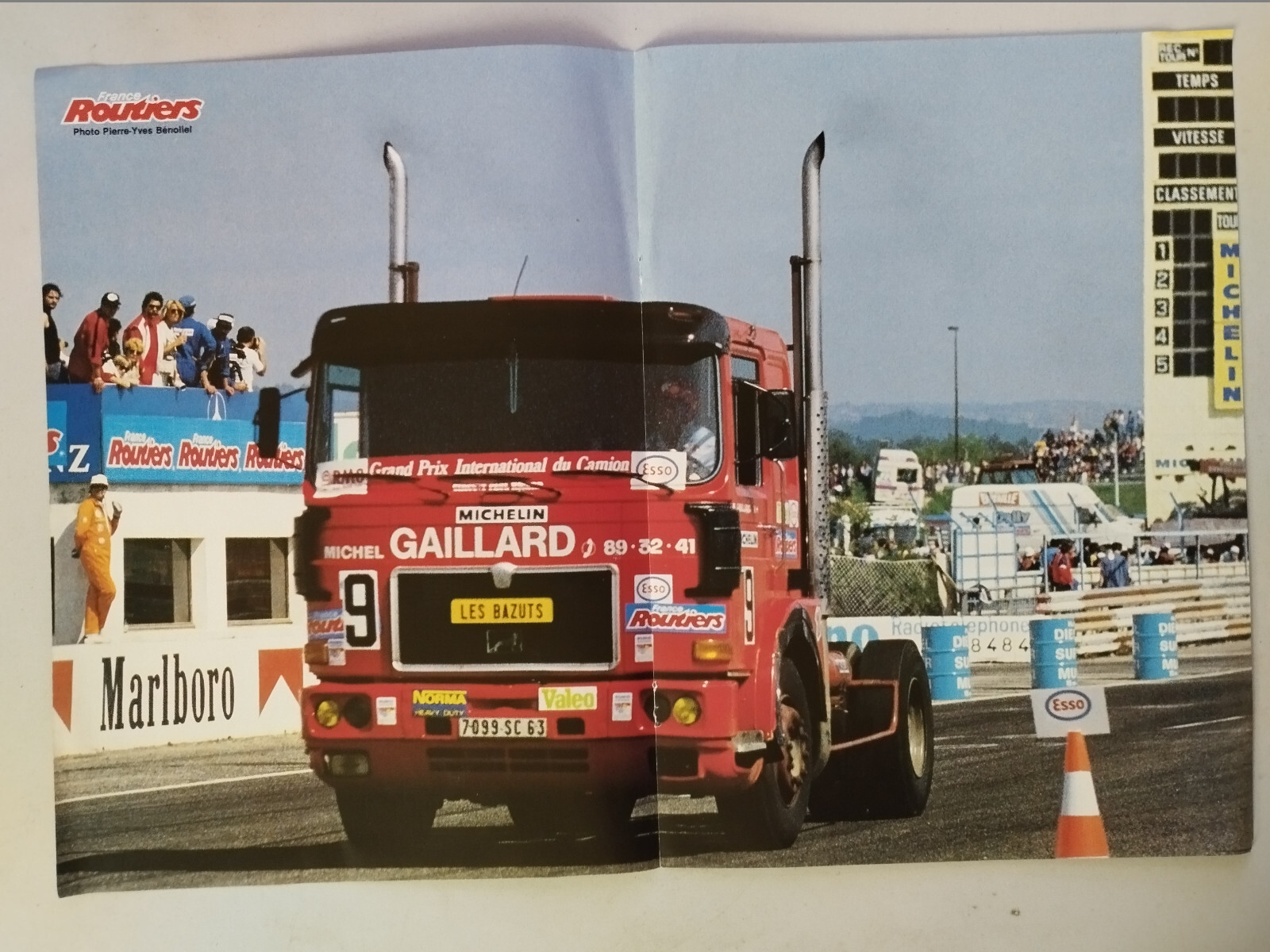 d) Poster Camion France Routiers; "Michel Gaillard" | eBay