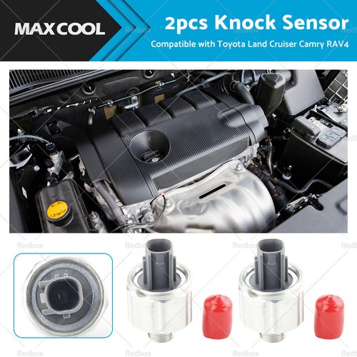 2X Knock Sensor Suitable For Land Cruiser FZJ75 FZJ80 1FZ-FE Lexus ...