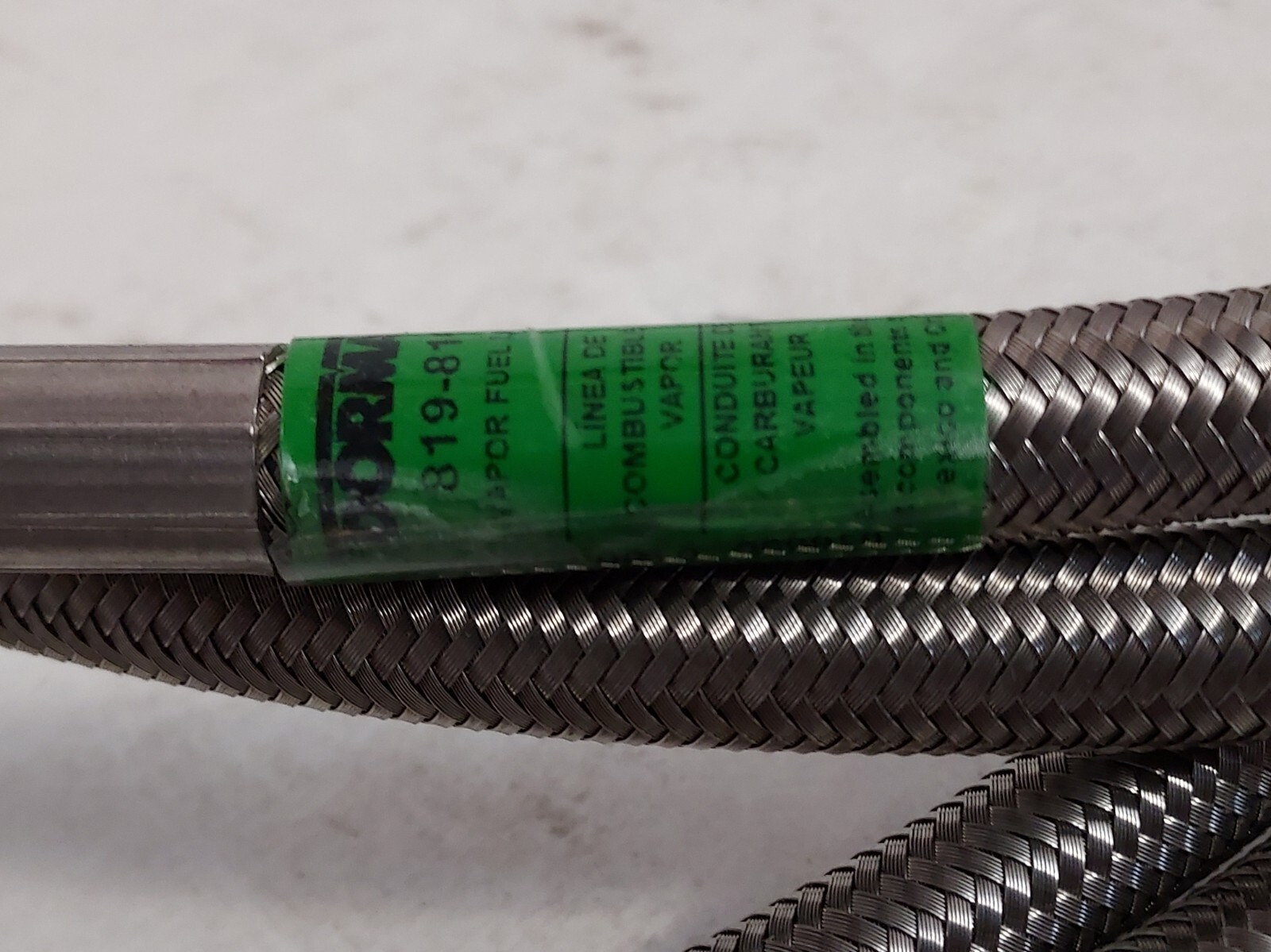 Dorman Flexible Braided Main Fuel Line & Vapor Fuel Line Stainless ...