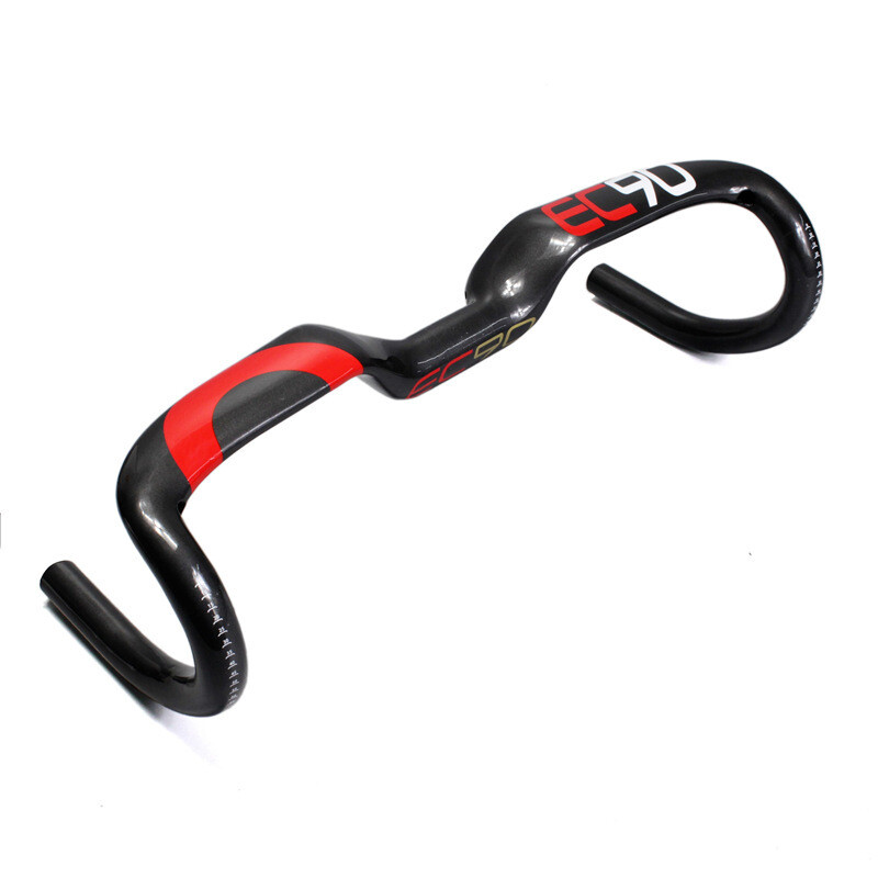 EC90 Bicycle Handlebar Carbon Fiber Road Bike Racing Drop Bar Handlebar ...