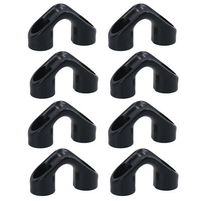 8pk 12mm Bridge Fairlead Bullseye Sheet Eye Tie Down Hook Strap Boat ...