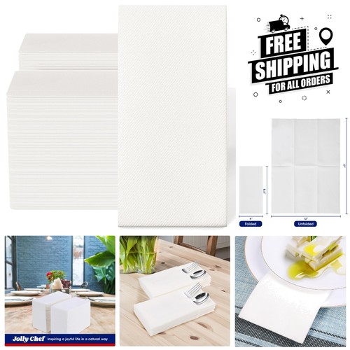 200 Count Soft Absorbent Disposable Paper Towels - Ideal for Parties & Kitchens | eBay