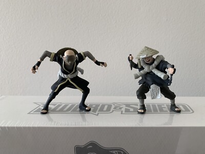 Naruto Mattel 3 Inch Mini figures: 2 Grass Ninjas | eBay