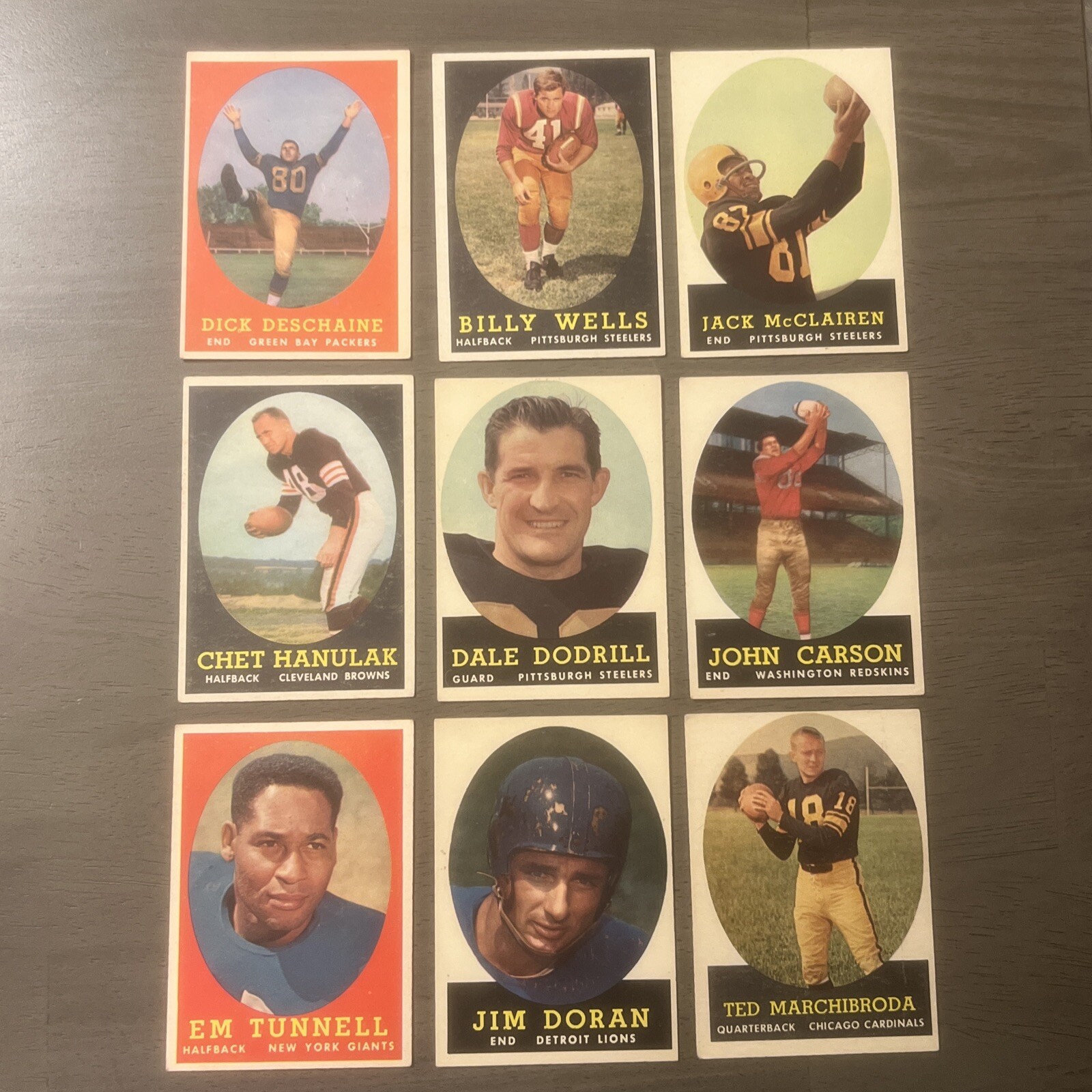 1958 TOPPS FOOTBALL #1-132 COMPLETE YOUR SET FREE SHIPPING | eBay