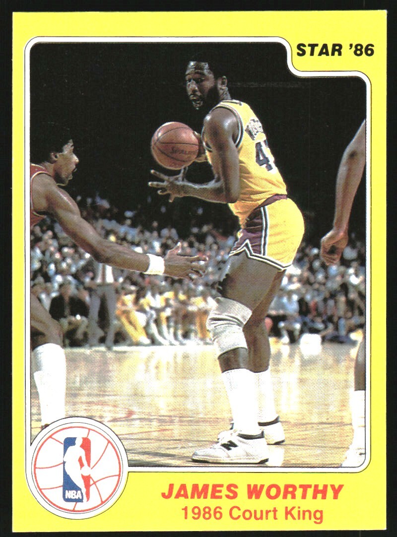 1986 Star Court Kings #33 James Worthy | eBay
